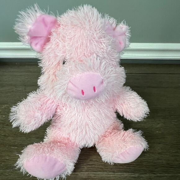 Kellytoy | Toys | Kellytoy Fluffy Pink Pig Plush | Poshmark